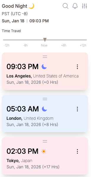 Global Time Buddy | Time Zones Made Simple